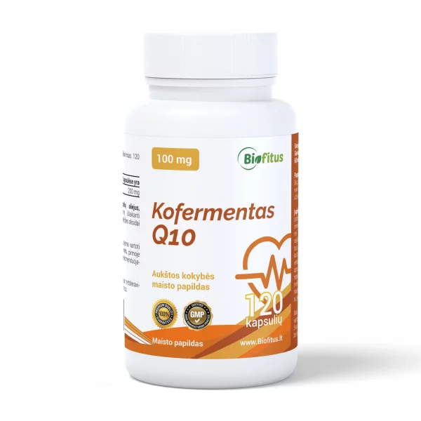 Kofermentas Q10 200 | Siuntimas 0€ | Biofitus