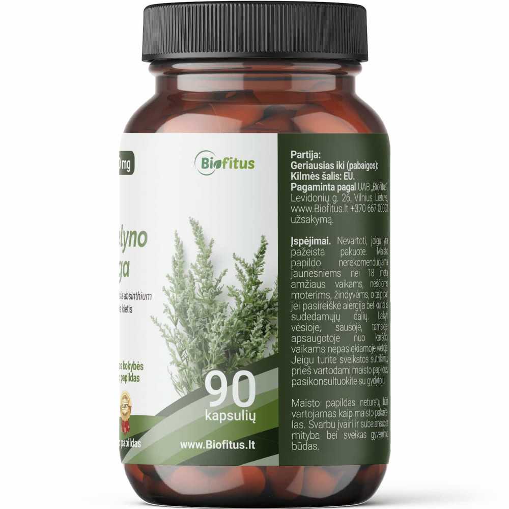Pelynas kapsulėmis, 0€ siuntimas | Biofitus