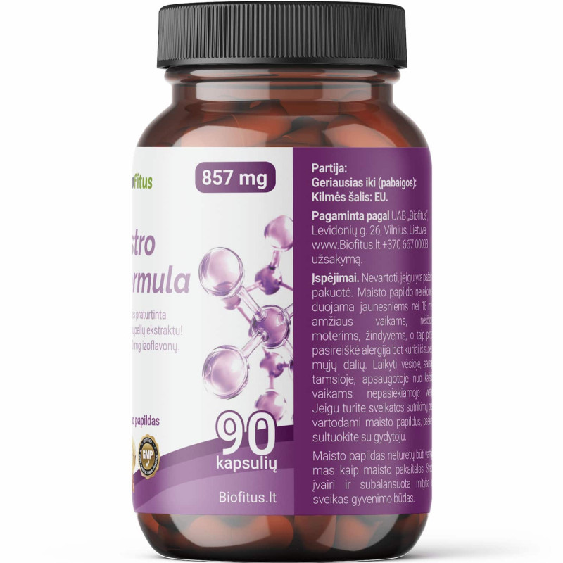 Estrogeno papildas moterims su izoflavonais | Biofitus